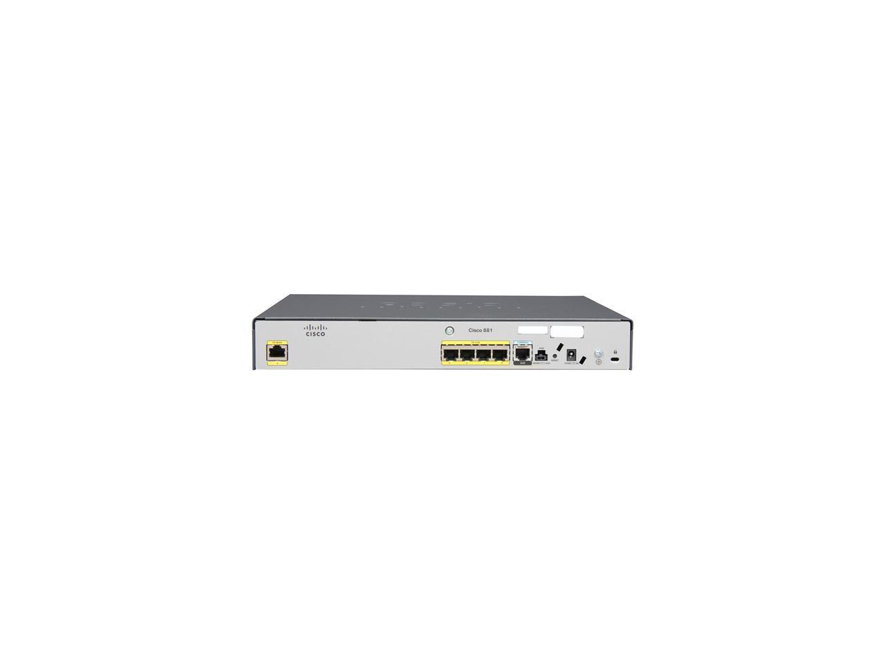CISCO CISCO881-K9 10/100Mbps 881 Ethernet Security Router - Newegg.com