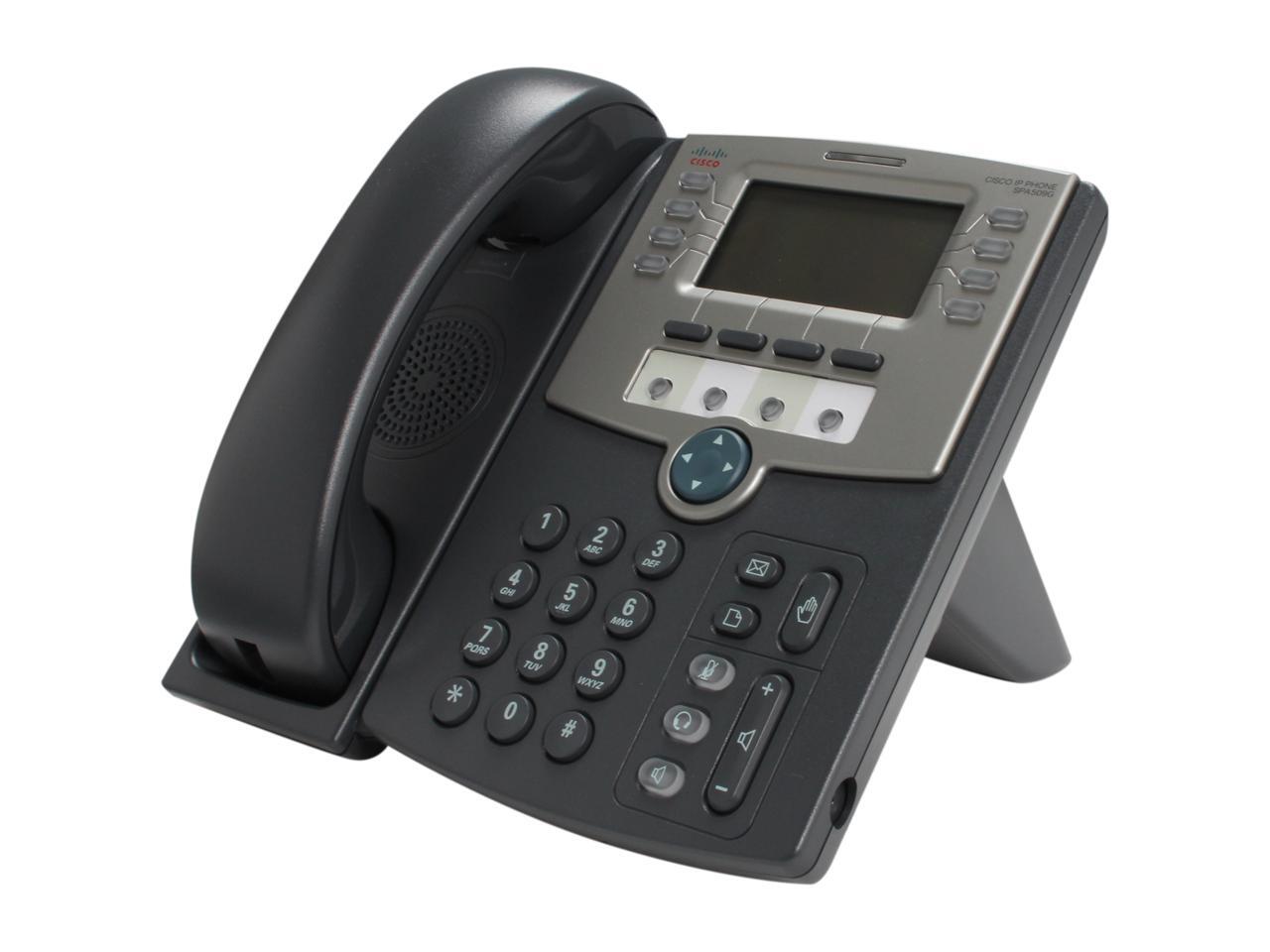 Cisco Small Business SPA509G 12 Line IP Phone With Display PoE and PC ...