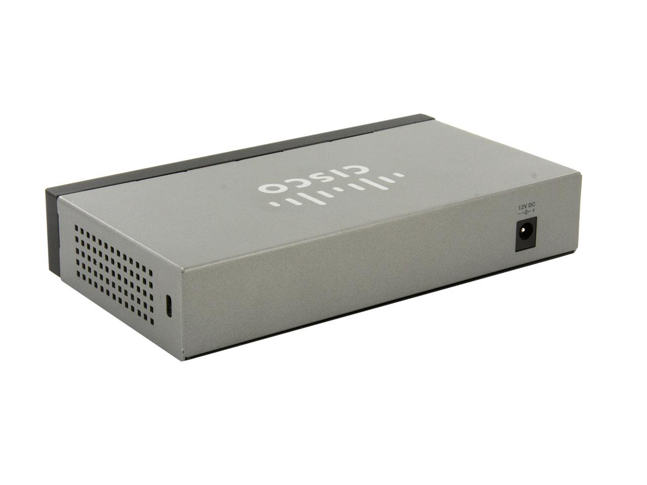 Cisco Small Business 100 Series SF100D-08-NA 8-Port Desktop Switch ...
