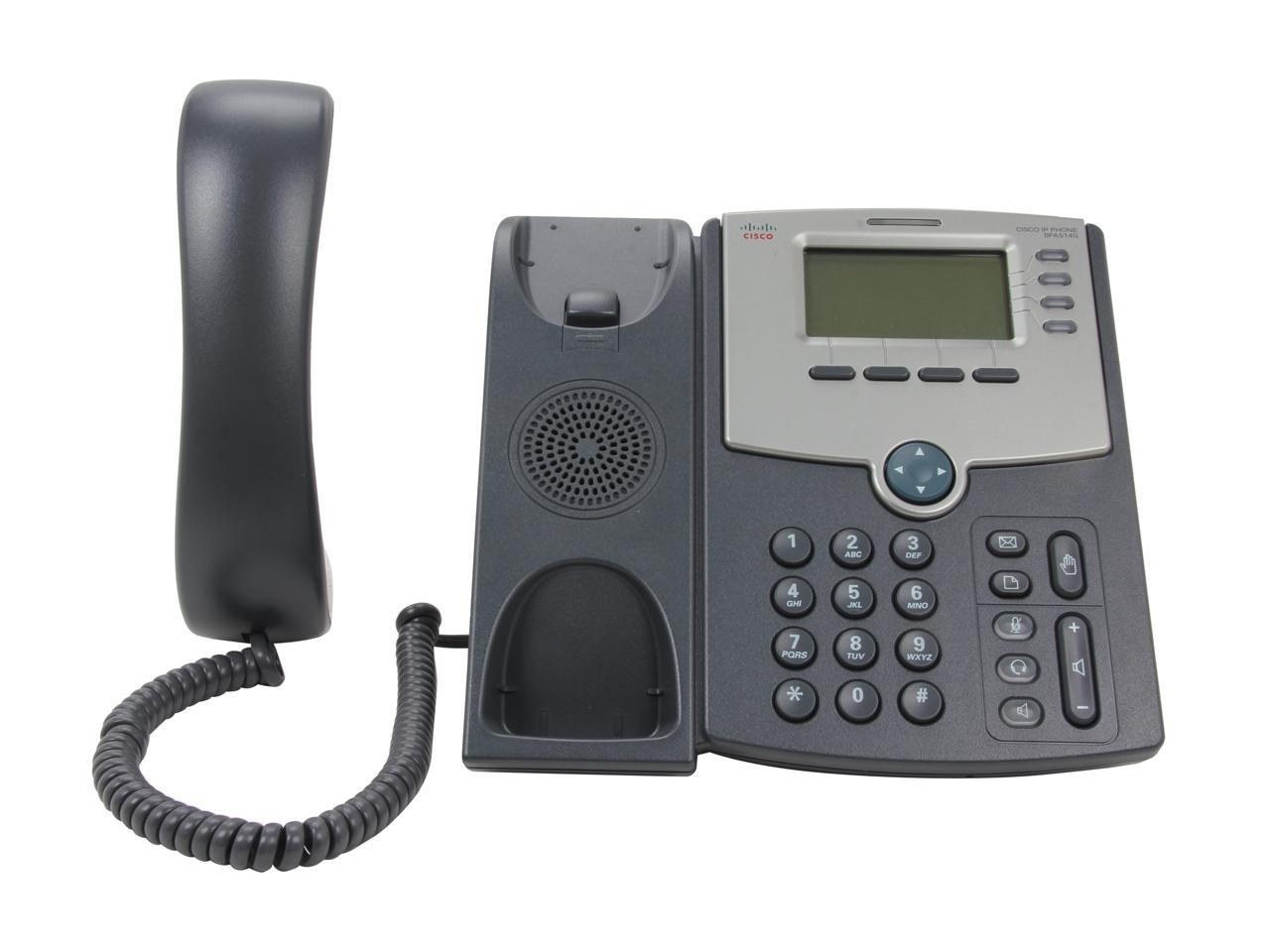 Cisco Small Business SPA514G 4-Line IP Phone with 2-Port Gigabit ...
