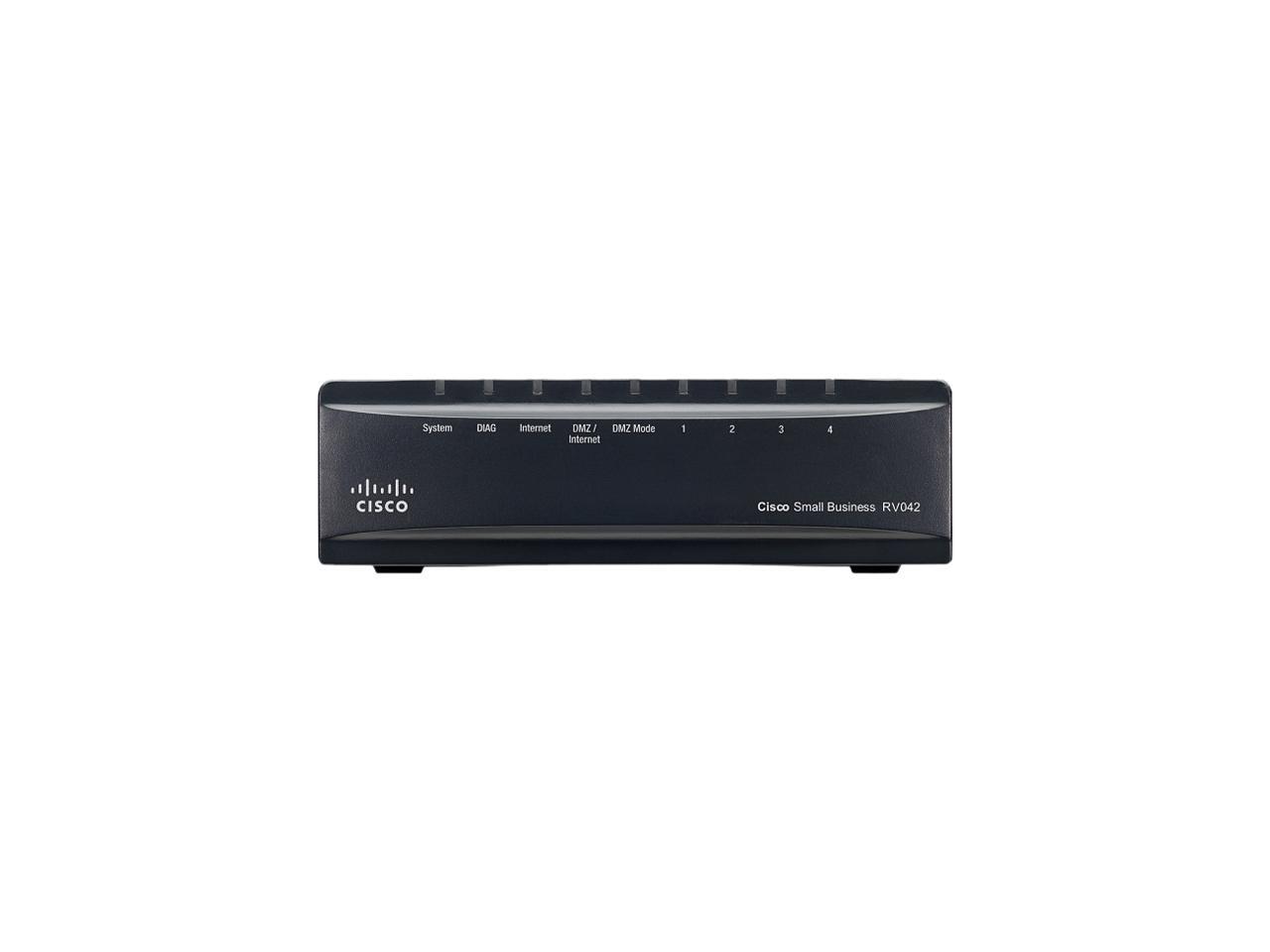 Refurbished: Cisco Small Business RV042-RF 10/100Mbps Dual WAN VPN ...