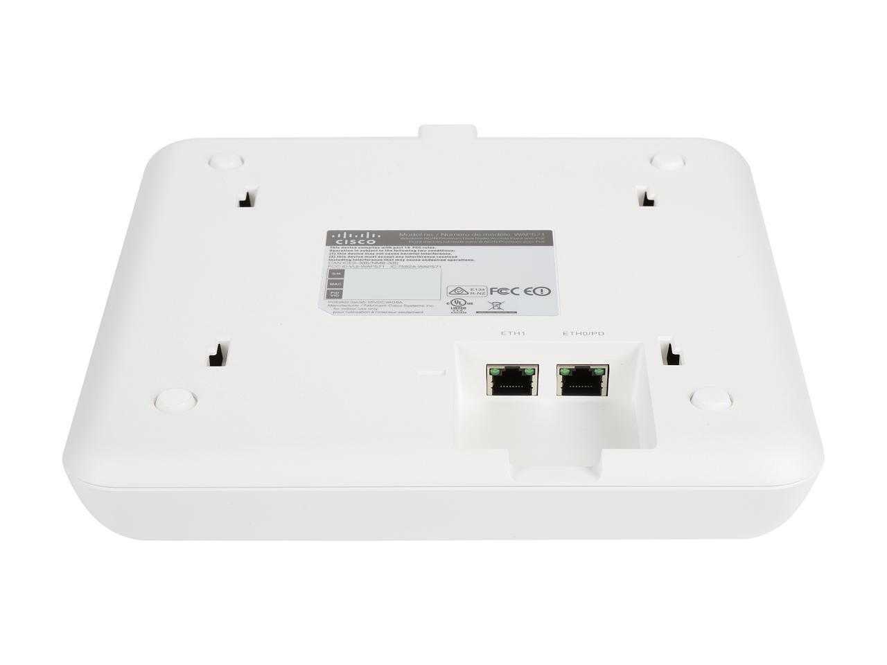CISCO WAP571 IEEE 802.11ac 1.90 Gbit/s Wireless Access Point - Newegg.com