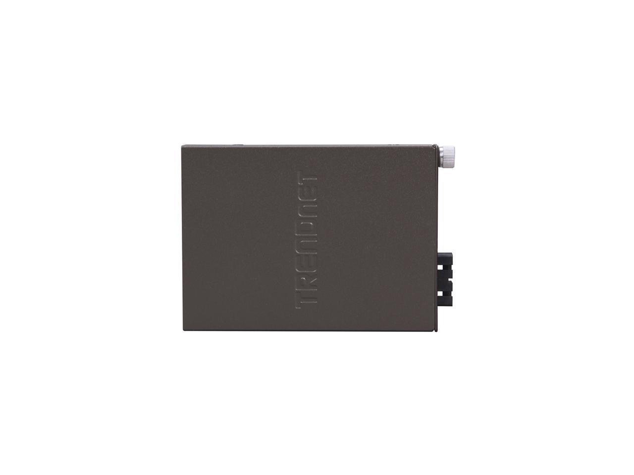 TRENDnet 100Base-TX to 100Base-FX Multi Mode SC Fiber Media Converter ...