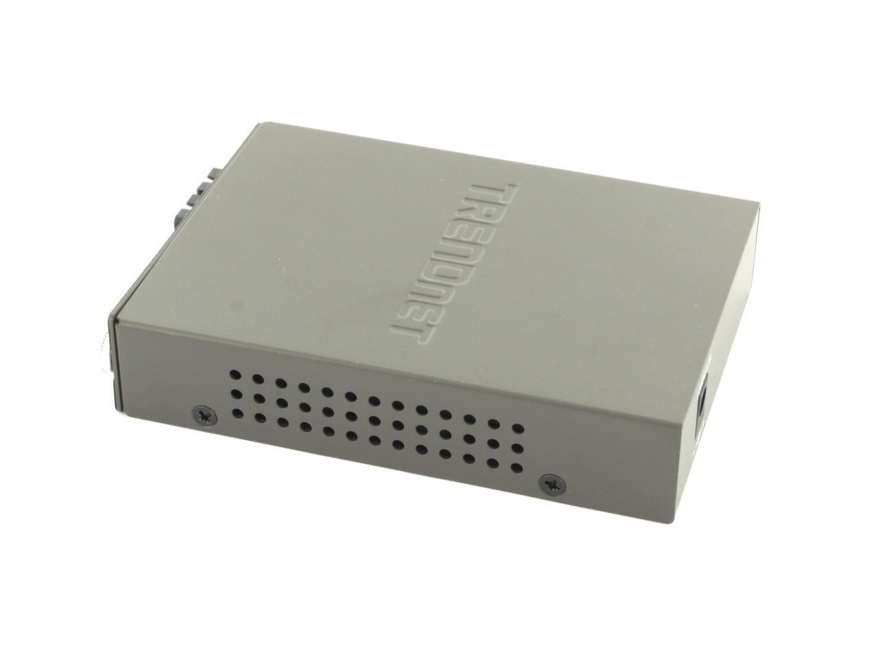 TRENDnet 100Base-TX to 100Base-FX Multi Mode SC Fiber Media Converter ...