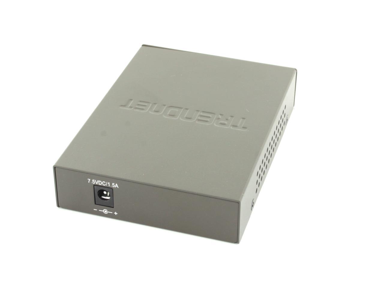 TRENDnet 100Base-TX to 100Base-FX Multi Mode SC Fiber Media Converter (2 Km, 1.2 Miles), Fiber ...
