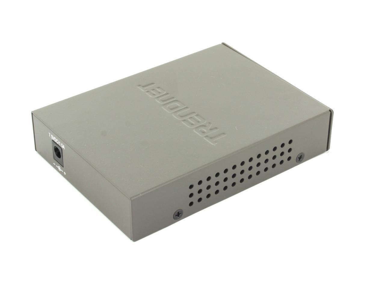 TRENDnet 100Base-TX to 100Base-FX Multi Mode SC Fiber Media Converter (2 Km, 1.2 Miles), Fiber ...