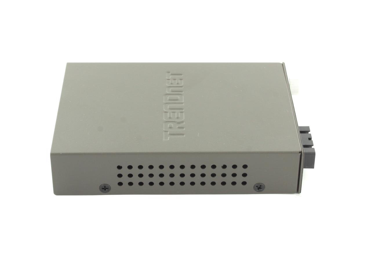 TRENDnet 100Base-TX to 100Base-FX Multi Mode SC Fiber Media Converter (2 Km, 1.2 Miles), Fiber ...