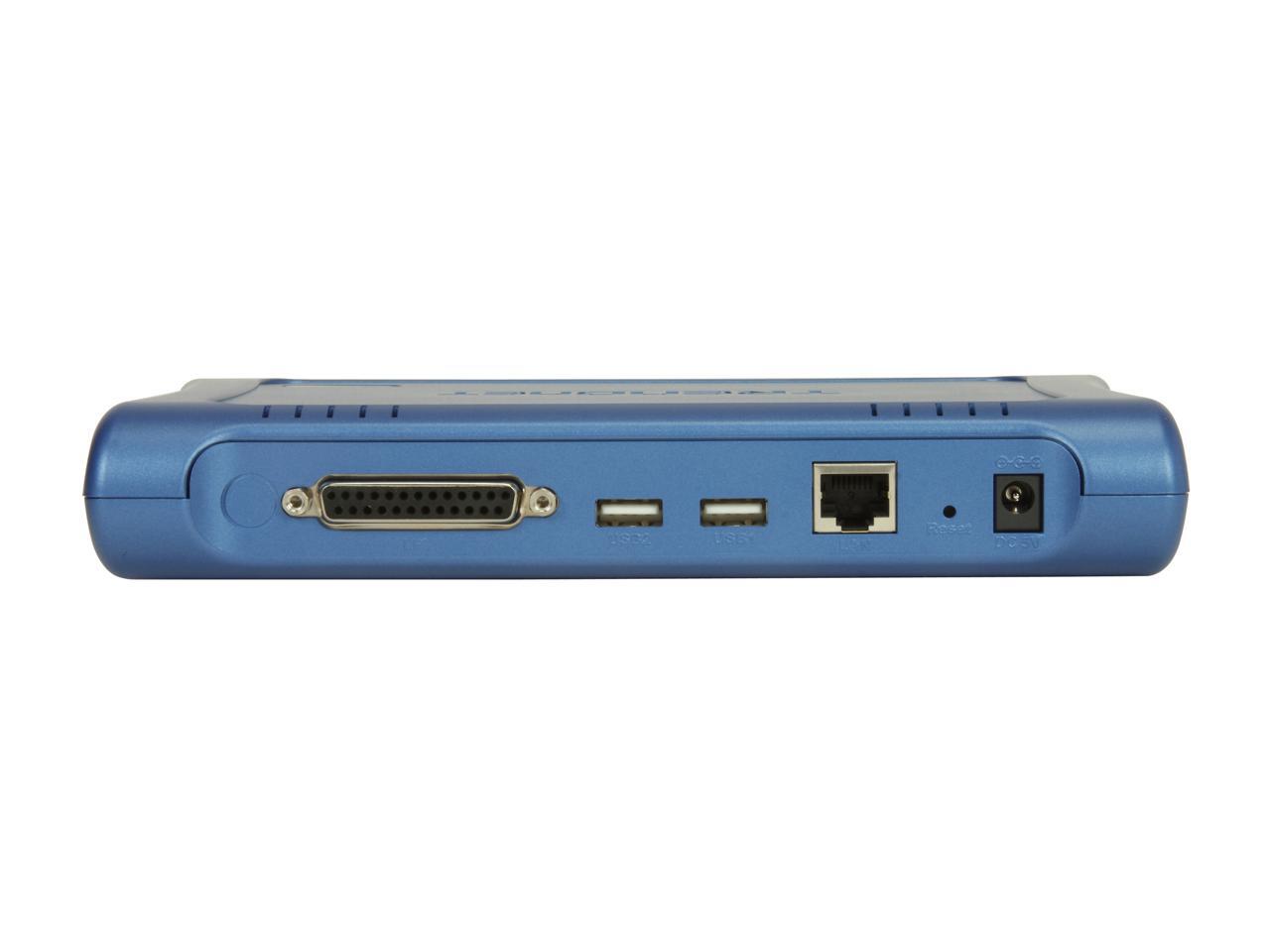 TRENDnet TE100-P21 10/100Mbps Multi-Port Print Server - Newegg.com