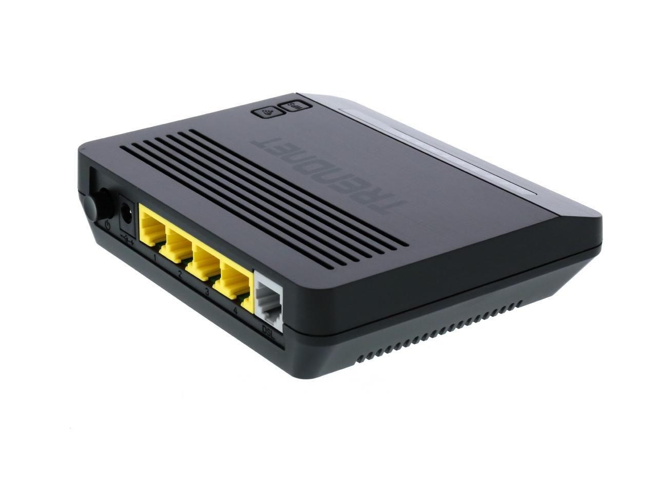 TRENDnet TEW-721BRM N150 Wireless ADSL 2+ Modem Router - Newegg.com