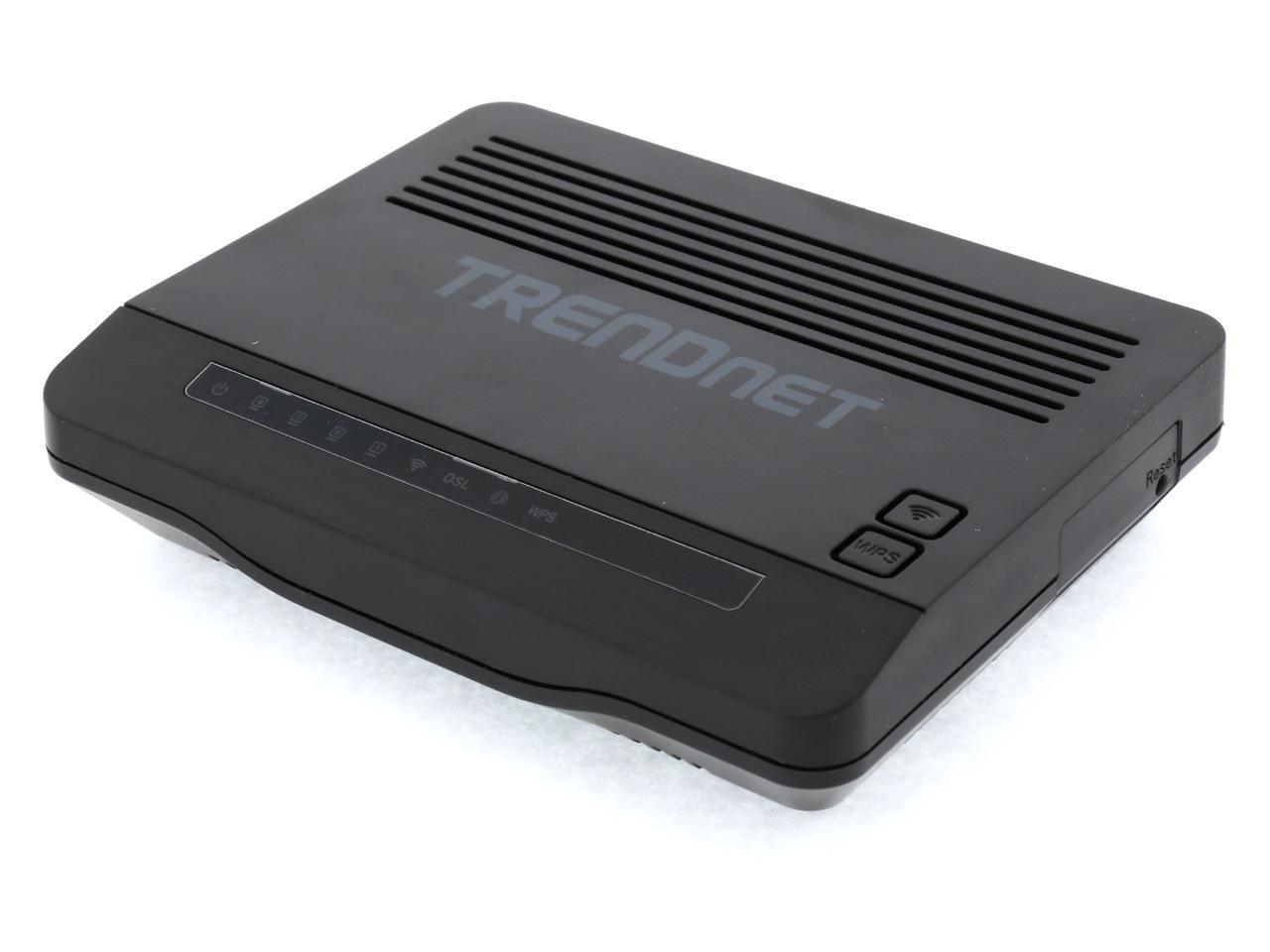 TRENDnet TEW-722BRM N300 Wireless ADSL 2+ Modem Router - Newegg.com