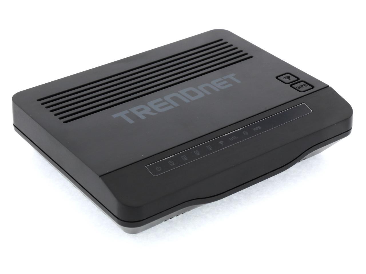 TRENDnet TEW-722BRM N300 Wireless ADSL 2+ Modem Router - Newegg.com