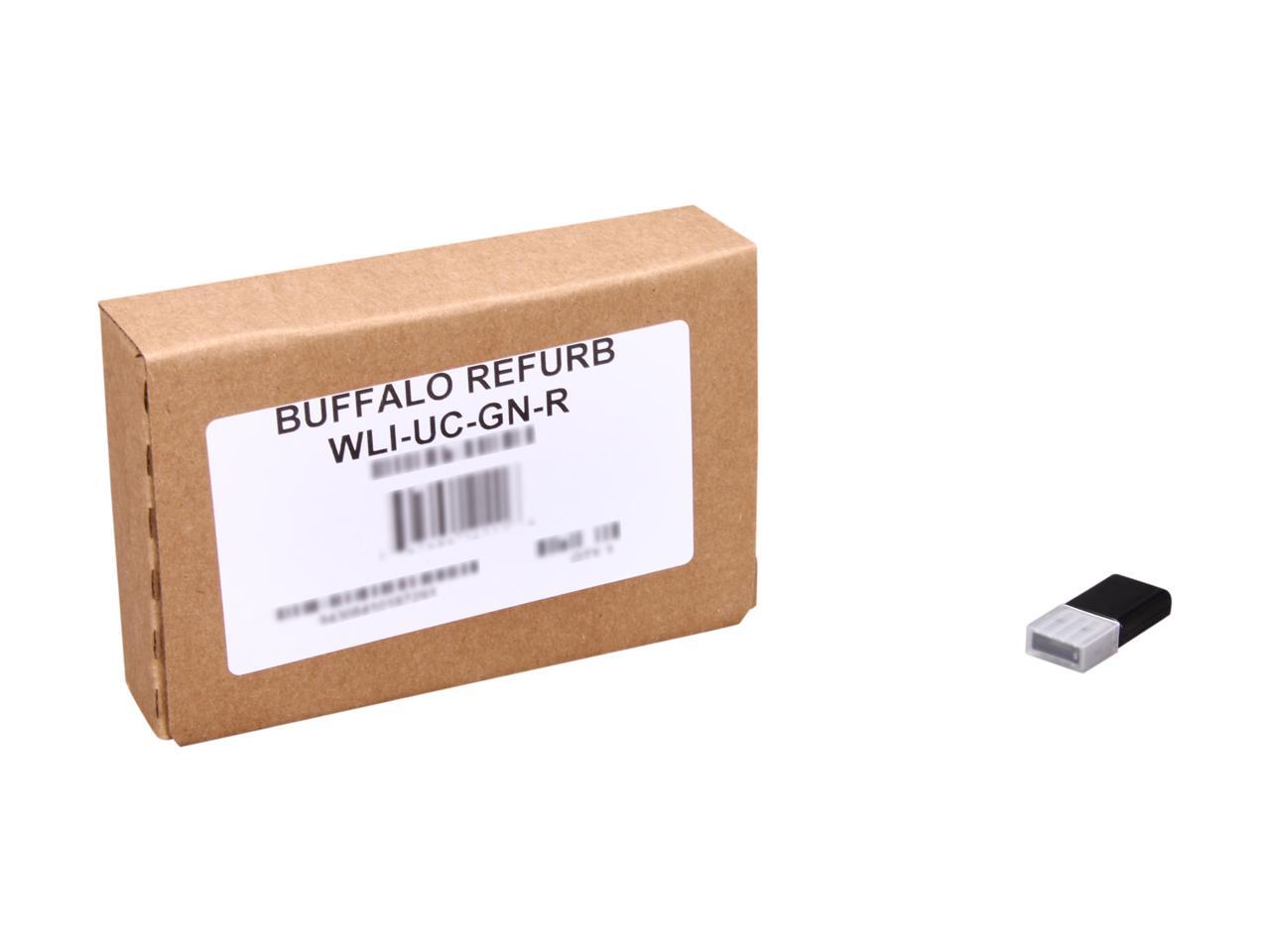 Refurbished: BUFFALO WLI-UC-GN-R USB 2.0 Nfiniti Wireless Ultra-Compact ...