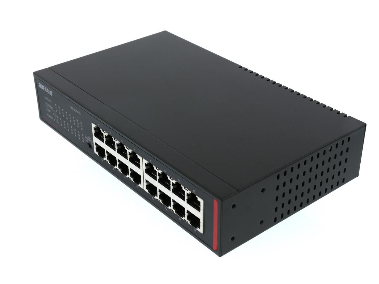 Buffalo BS-GU2016 16-Port Gigabit Green Ethernet Switch - Newegg.com