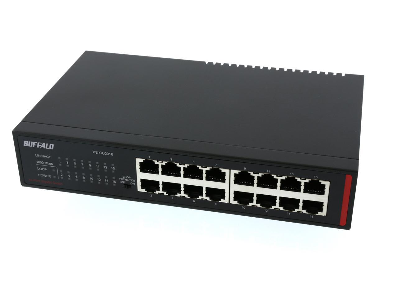 Buffalo BS-GU2016 16-Port Gigabit Green Ethernet Switch - Newegg.com
