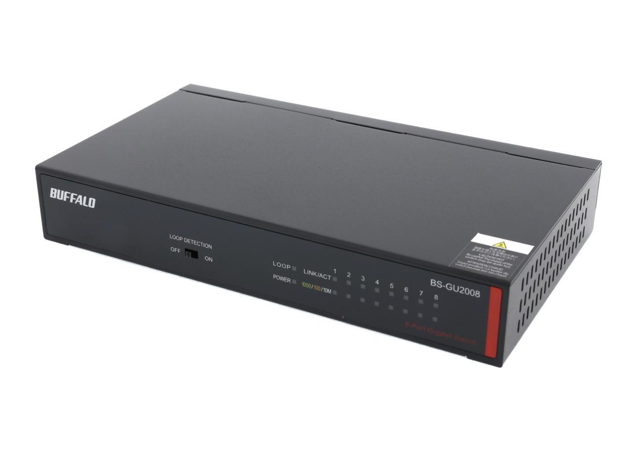 Buffalo BS-GU2008 8-Port Gigabit Green Ethernet Switch - Newegg.ca