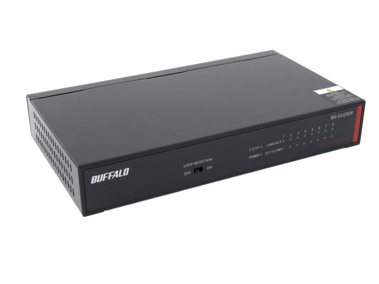 Buffalo BS-GU2008 8-Port Gigabit Green Ethernet Switch - Newegg.ca