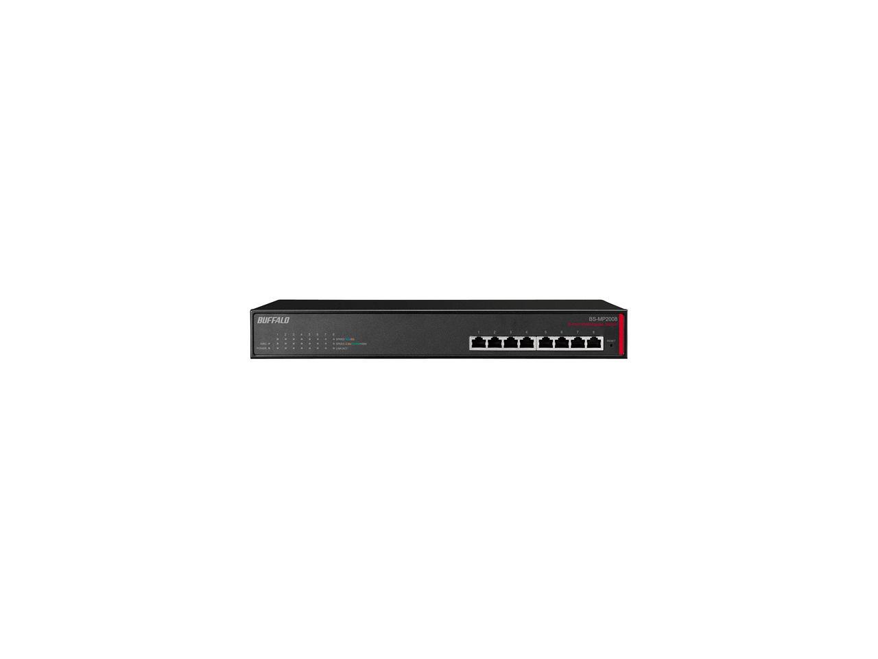 Buffalo BS-MP2008 Multi Gigabit Business Switch - 8 port 10 GbE ...