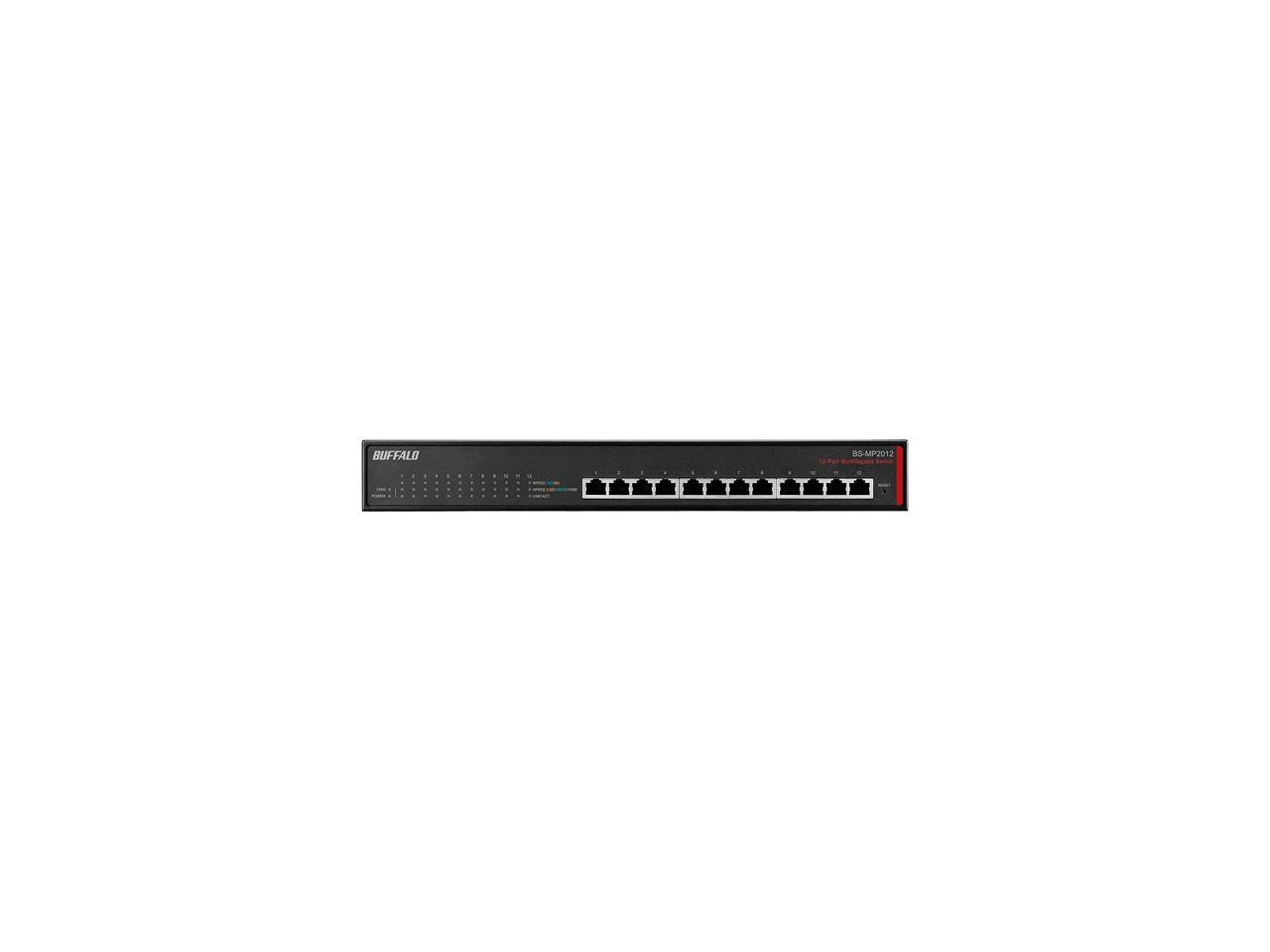 Buffalo BS-MP2012 Multi Gigabit Business Switch – 12 port 10 GbE ...