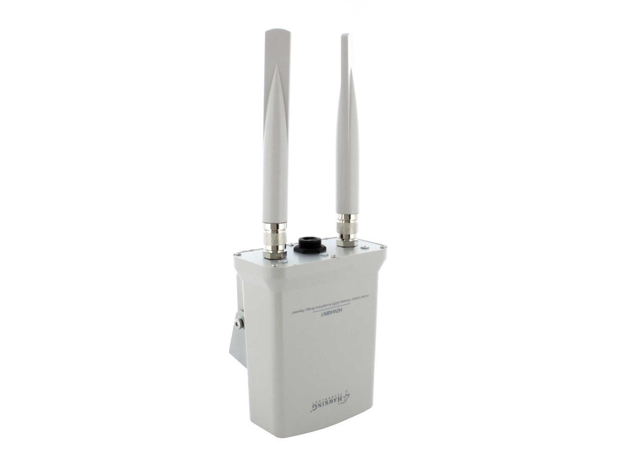 HAWKING HOWABN1 Hi-Gain Outdoor Wireless-300N Multifunction Access ...