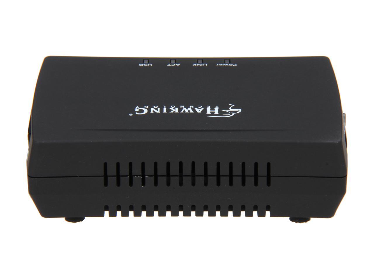Hawking Technology 1-Port Multifunction USB Print Server (HMPS1U ...