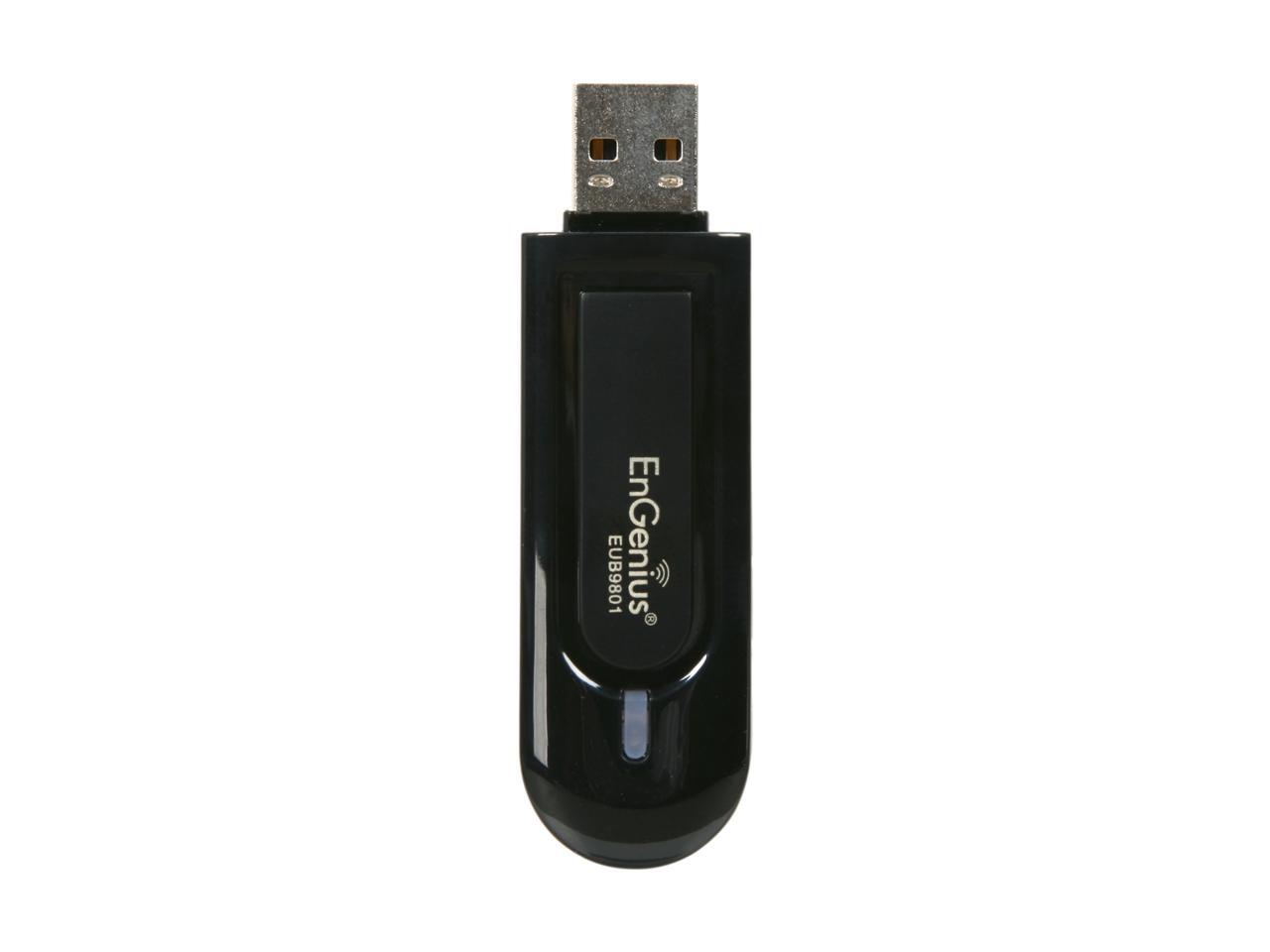 EnGenius EUB9801 Dual-Band Wireless N Adapter 300Mbps on 2.4GHz or ...