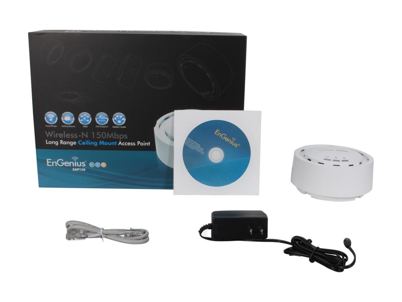 EnGenius EAP150 Business-class High-Power Wireless-N AP and WDS Bridge ...