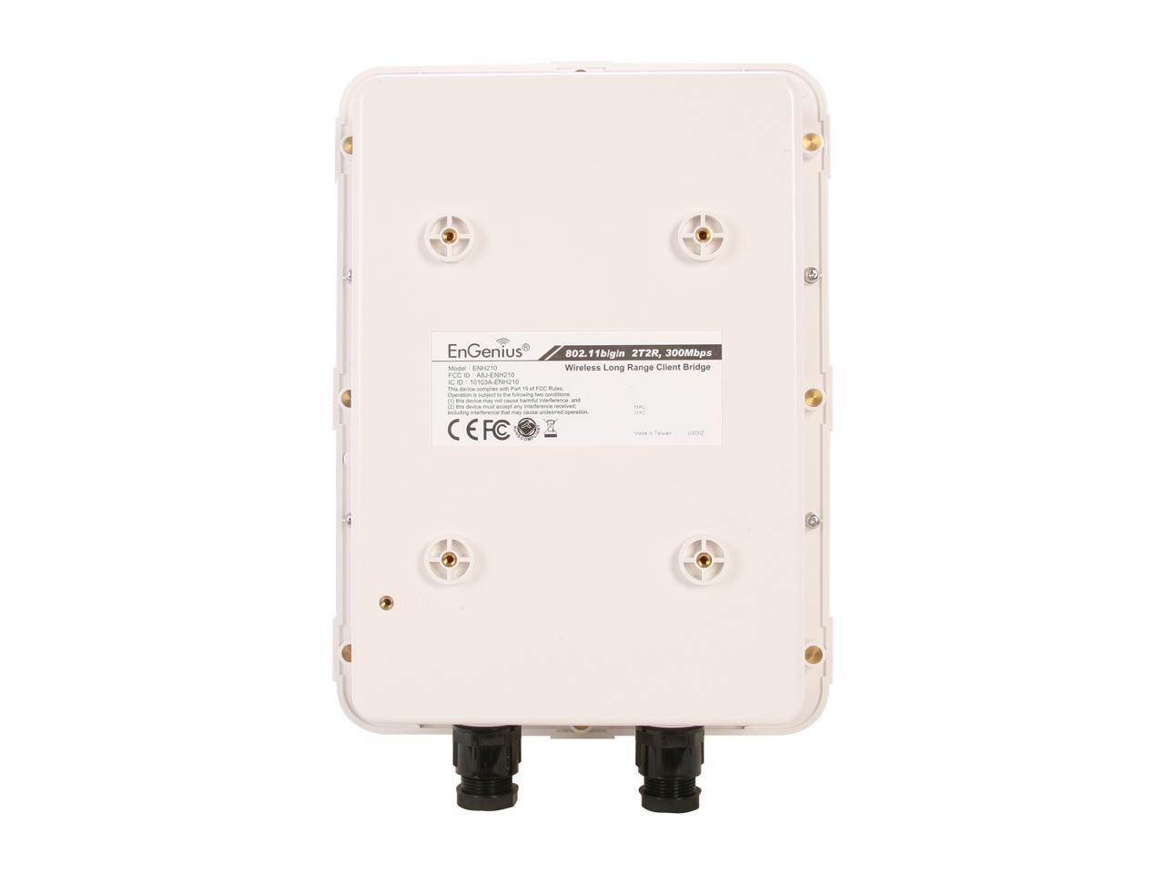 EnGenius ENH210 Long Range Wireless-N Client Bridge - Newegg.com