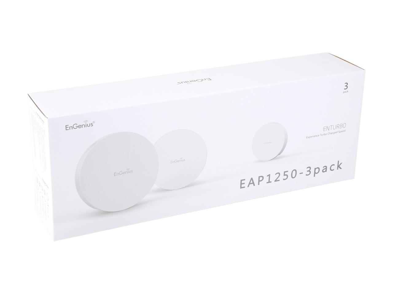 EnGenius EAP1250-3Pack 802.11AC Wave 2, Compact Size Wireless Access ...