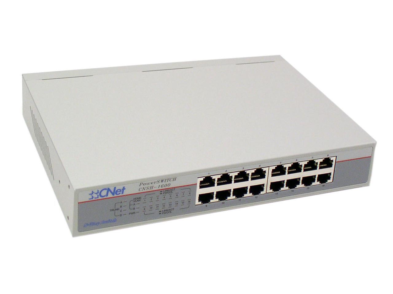 CNet CNSH-1600 Fast Ethernet Switch - Newegg.com