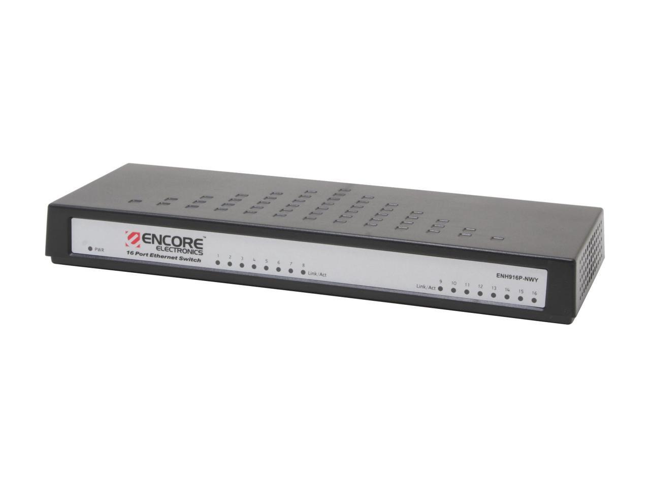 ENCORE ENH916P-NWY Fast Ethernet switch - Newegg.com
