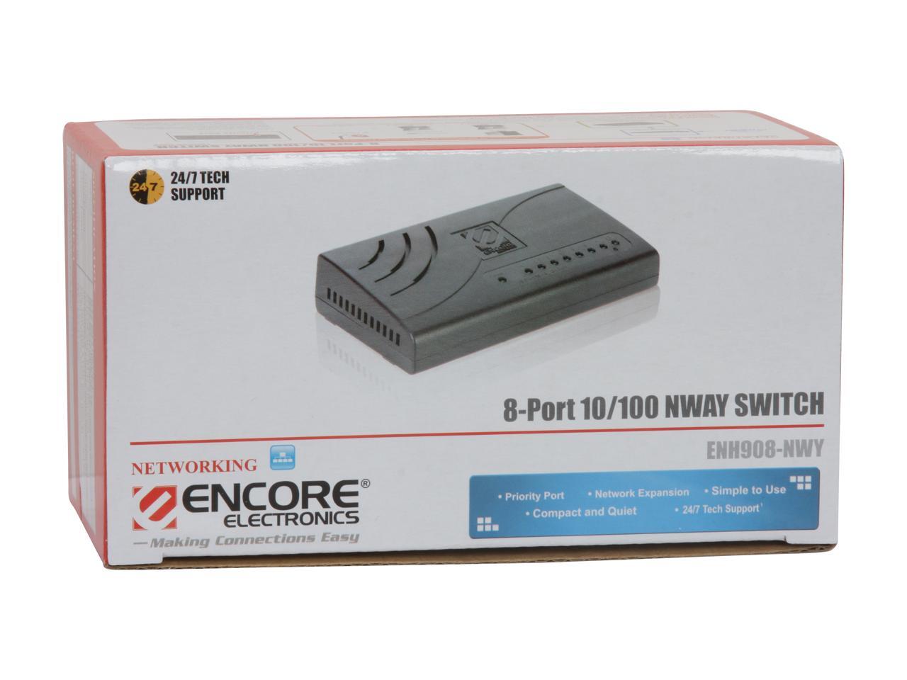 ENCORE ENH908-NWY(V3) Switch - Newegg.com