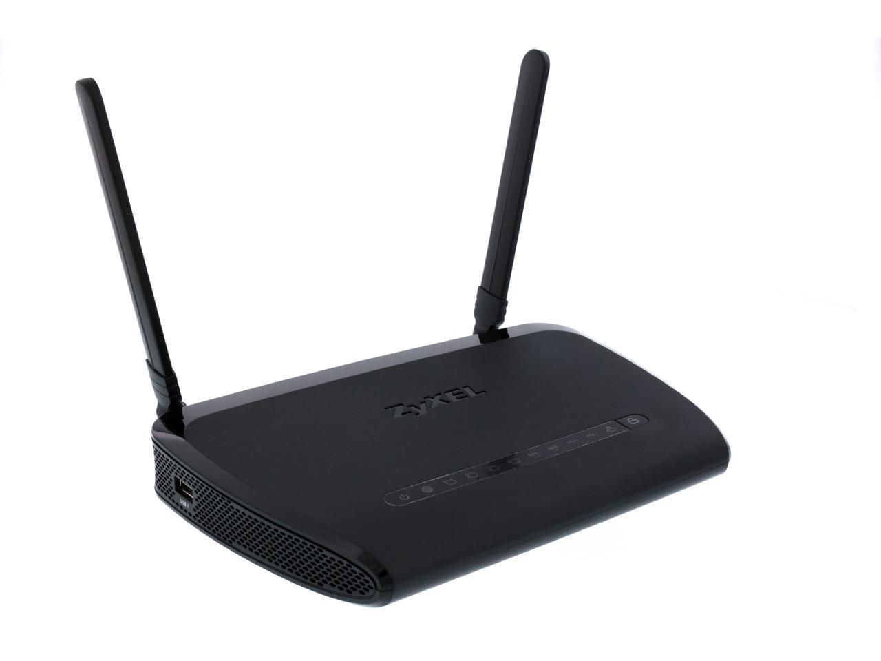 ZyXEL NBG6616 Wireless AC1200 Simultaneous Dual-Band Media Router ...