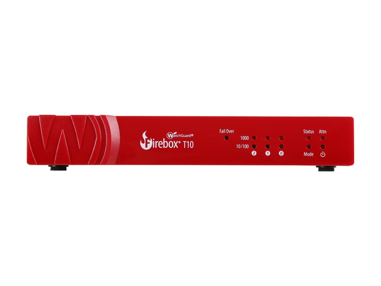 WatchGuard Firebox T10 Network Security/Firewall Appliance (3 YR ...