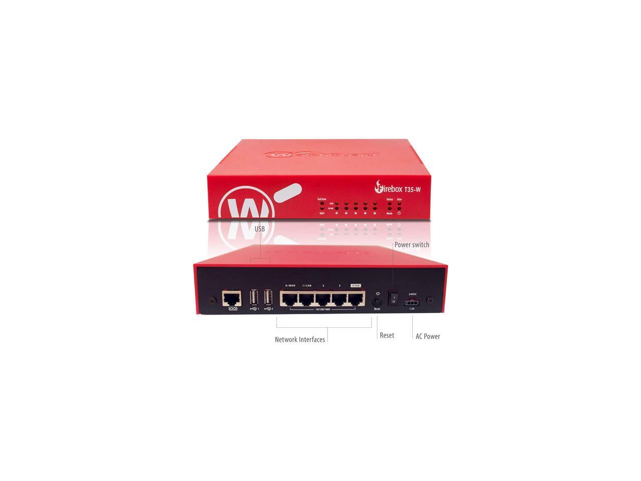 WatchGuard Firebox T35-W Network Security/Firewall Appliance - Newegg.com