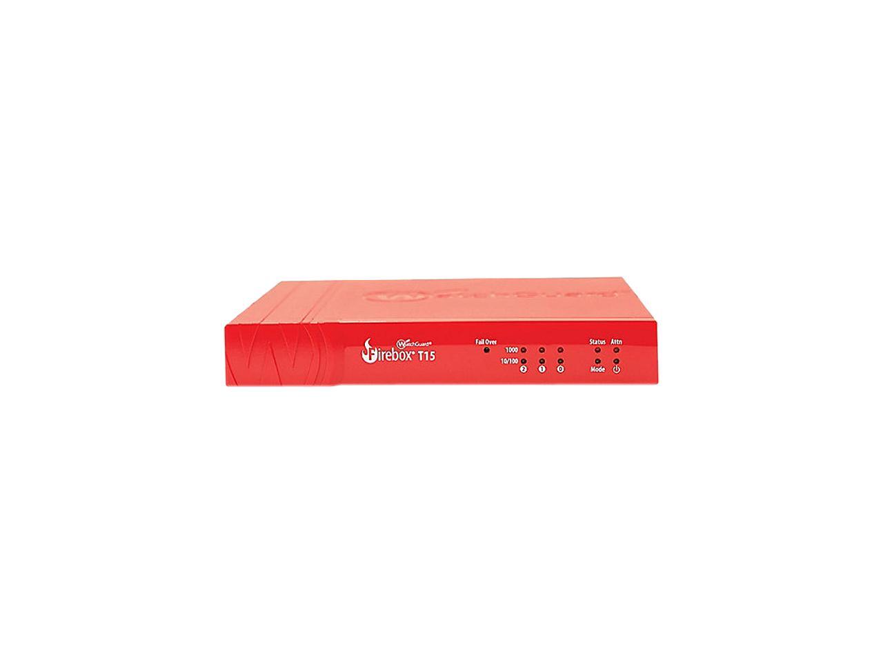 WatchGuard Firebox T15 with 3-yr Total Security Suite (WW) - Newegg.com