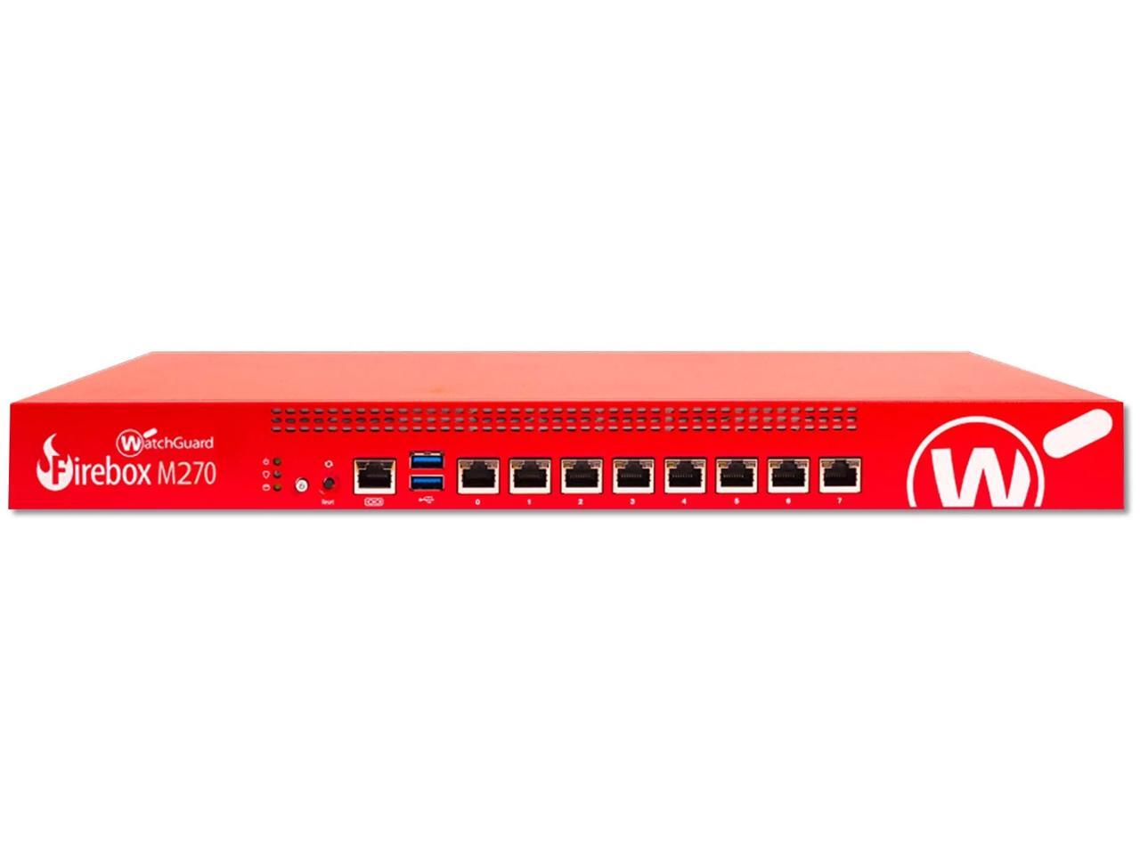 WatchGuard WGM27063 Firebox M270 with 3-yr Basic Security Suite ...
