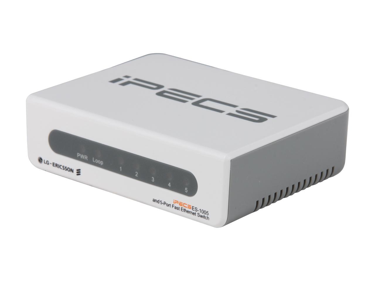 LG-Ericsson ES-1005 5-port Ethernet Switch - Newegg.com