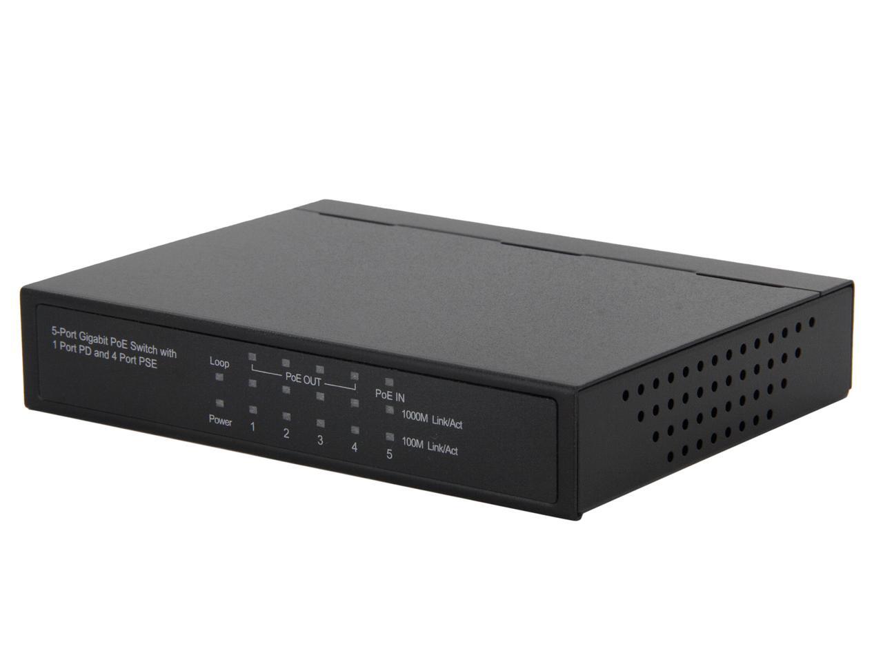 LG-Ericsson ES-1205GPD 5-Port iPECS Gigabit PoE Ethernet Switch ...
