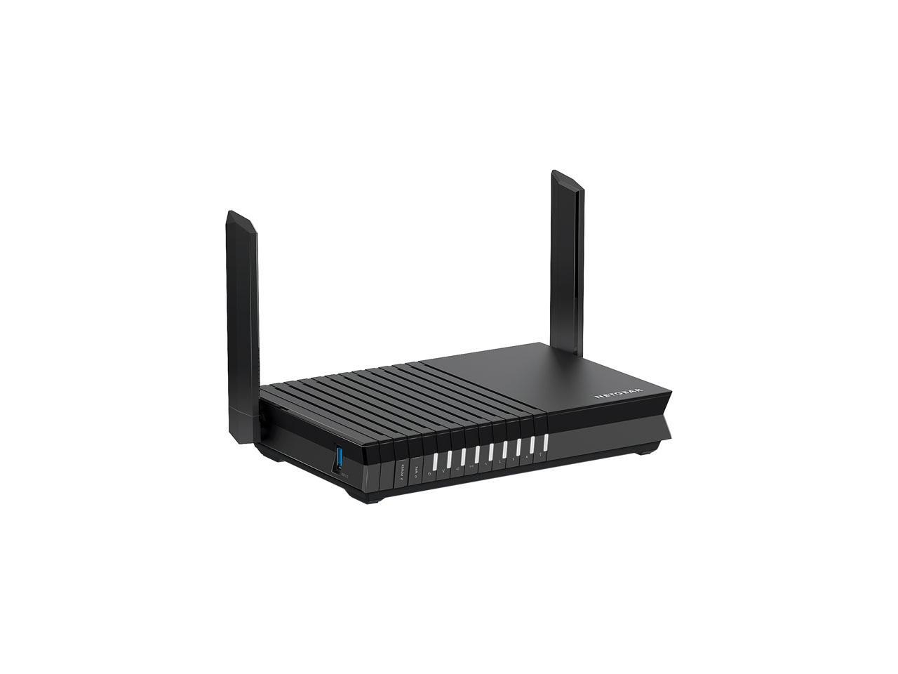 Netgear RAX20-100CNS 4-Stream AX1800 Nighthawk 802.11ax Dual-Band WiFi ...