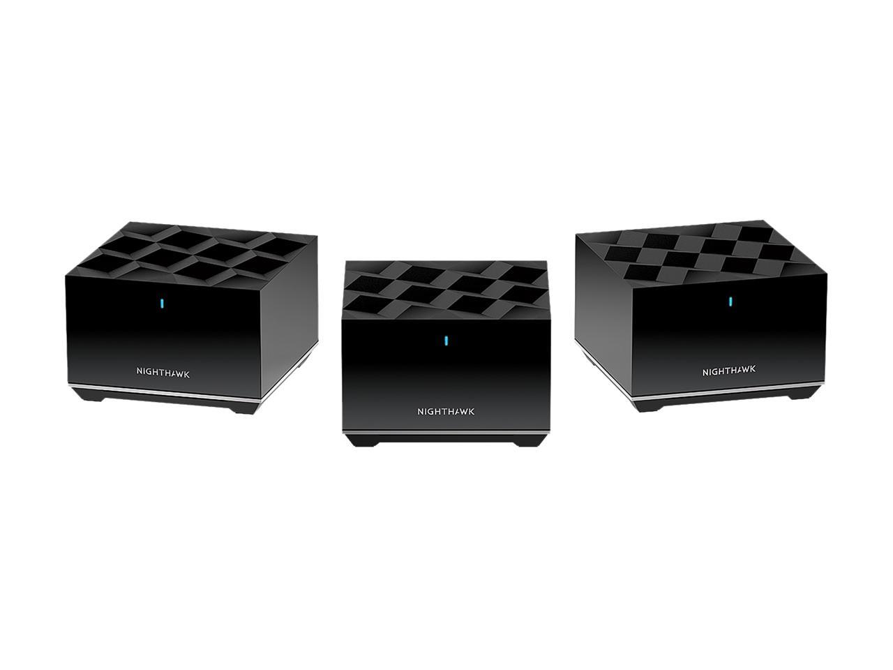 NETGEAR Nighthawk Tri-band Whole Home Mesh WiFi 6 System (MK83 ...