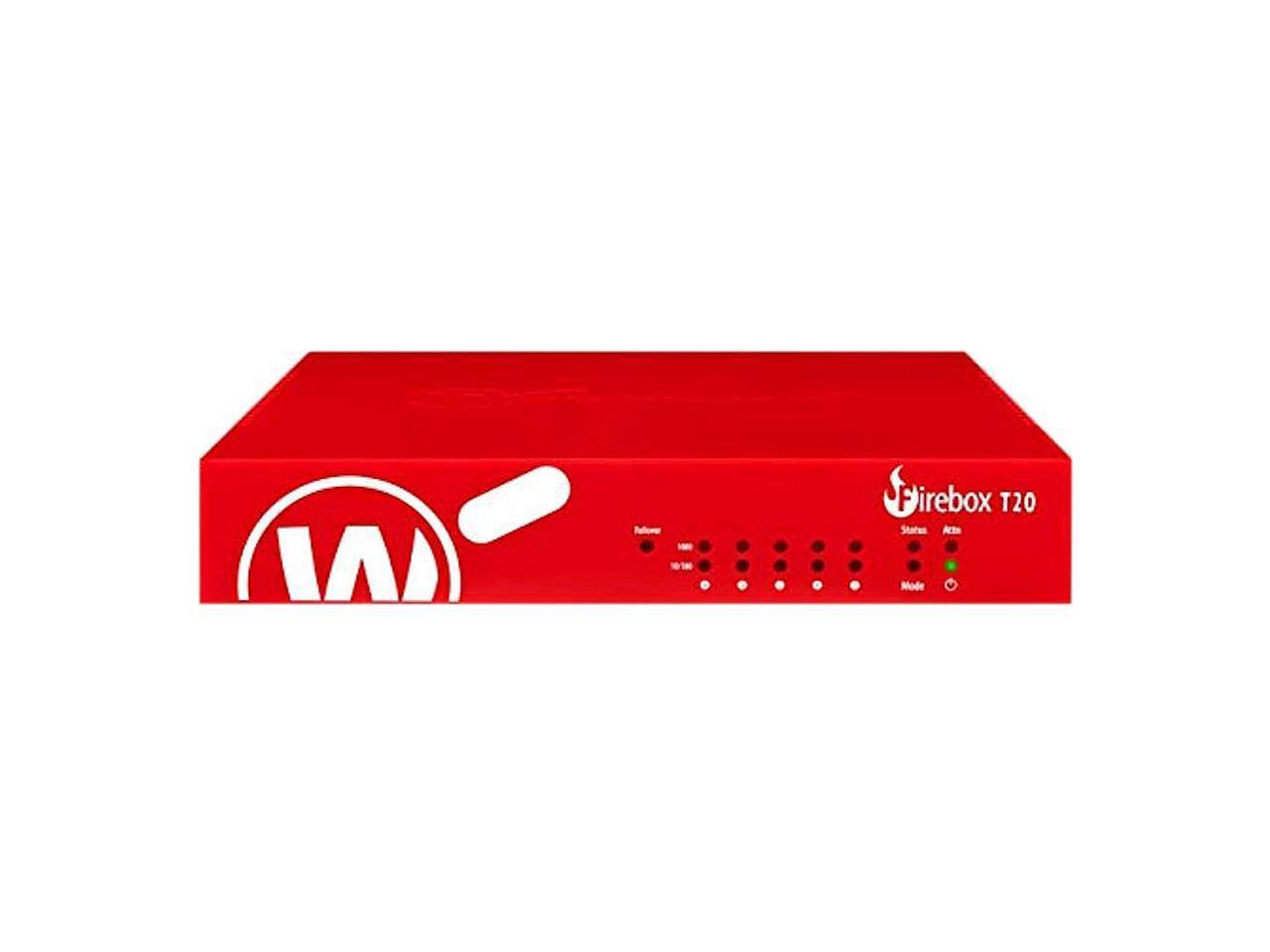 WatchGuard WGT20673-WW Wired Firebox T20 with 3-yr Total Security Suite ...
