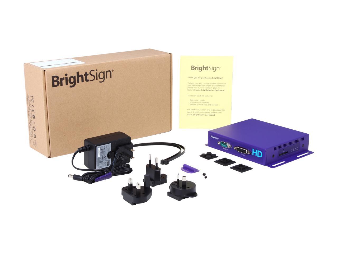 BrightSign HD1020 Networked Interactive Model - Advanced Interactivity ...