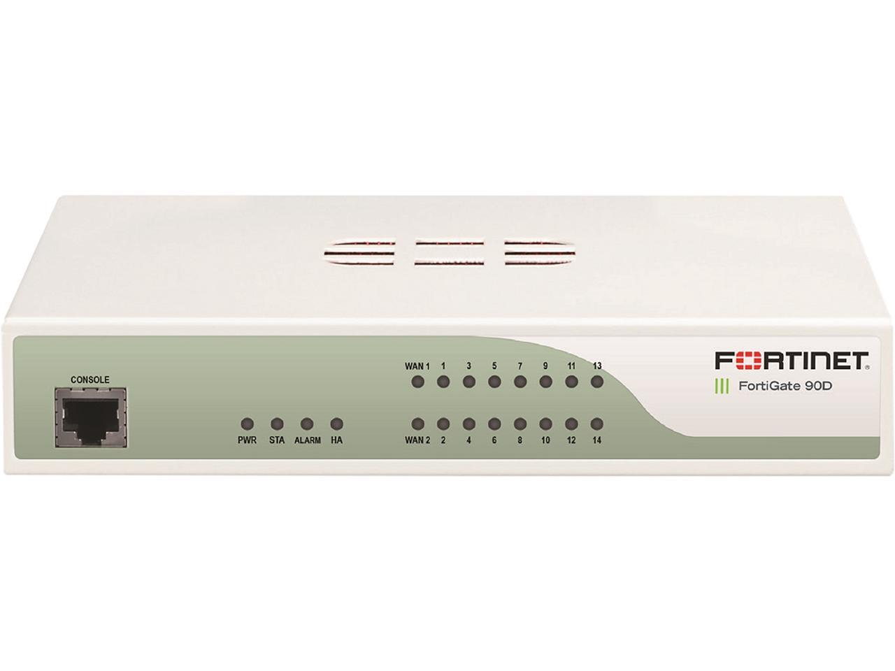 Open Box: Fortinet FortiGate-90D UTM Firewall Appliance Bundle with 1 ...