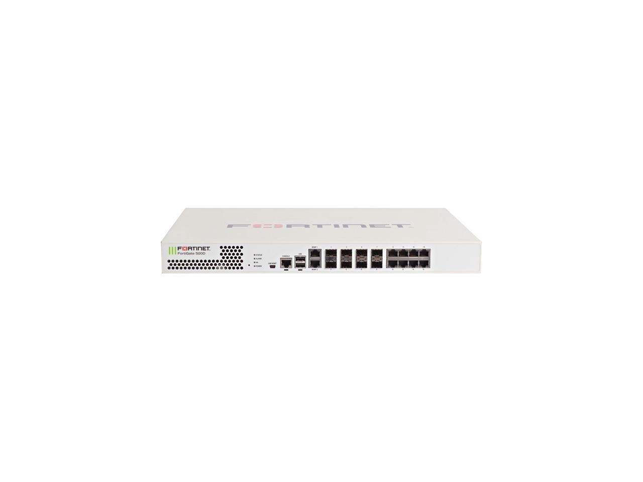 Fortinet FortiGate 500D Network Security/Firewall Appliance - Newegg.com