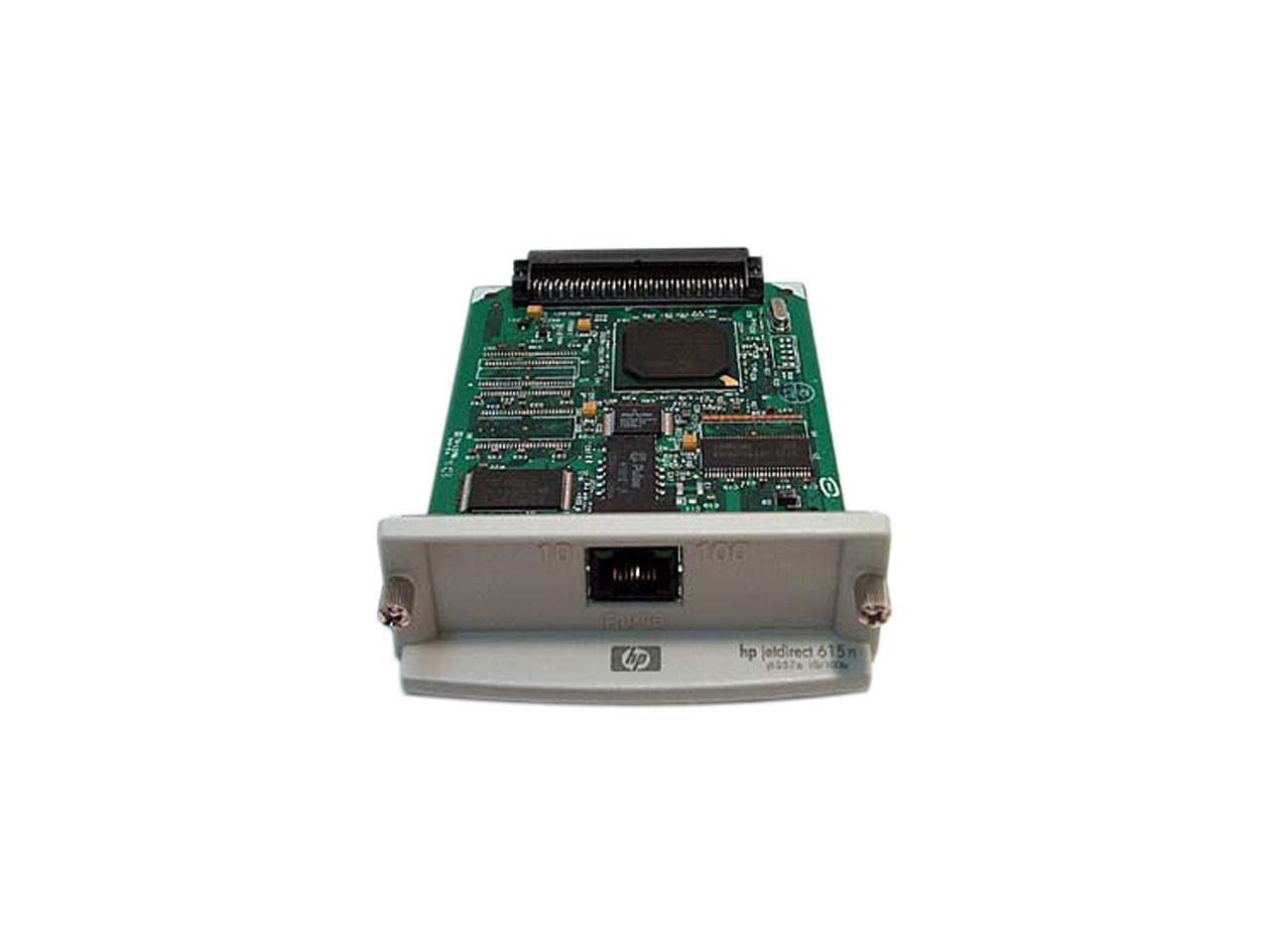 Refurbished: HP JetDirect 615N Print Server Network Interface Card ...