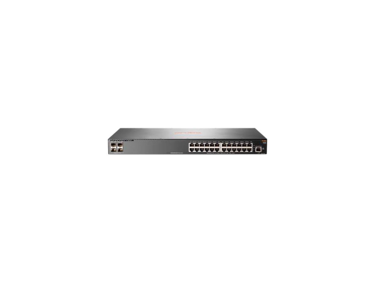 HPE Aruba 2930F 24G 4SFP+ Switch - 24 Ports - Manageable - 10 Gigabit ...