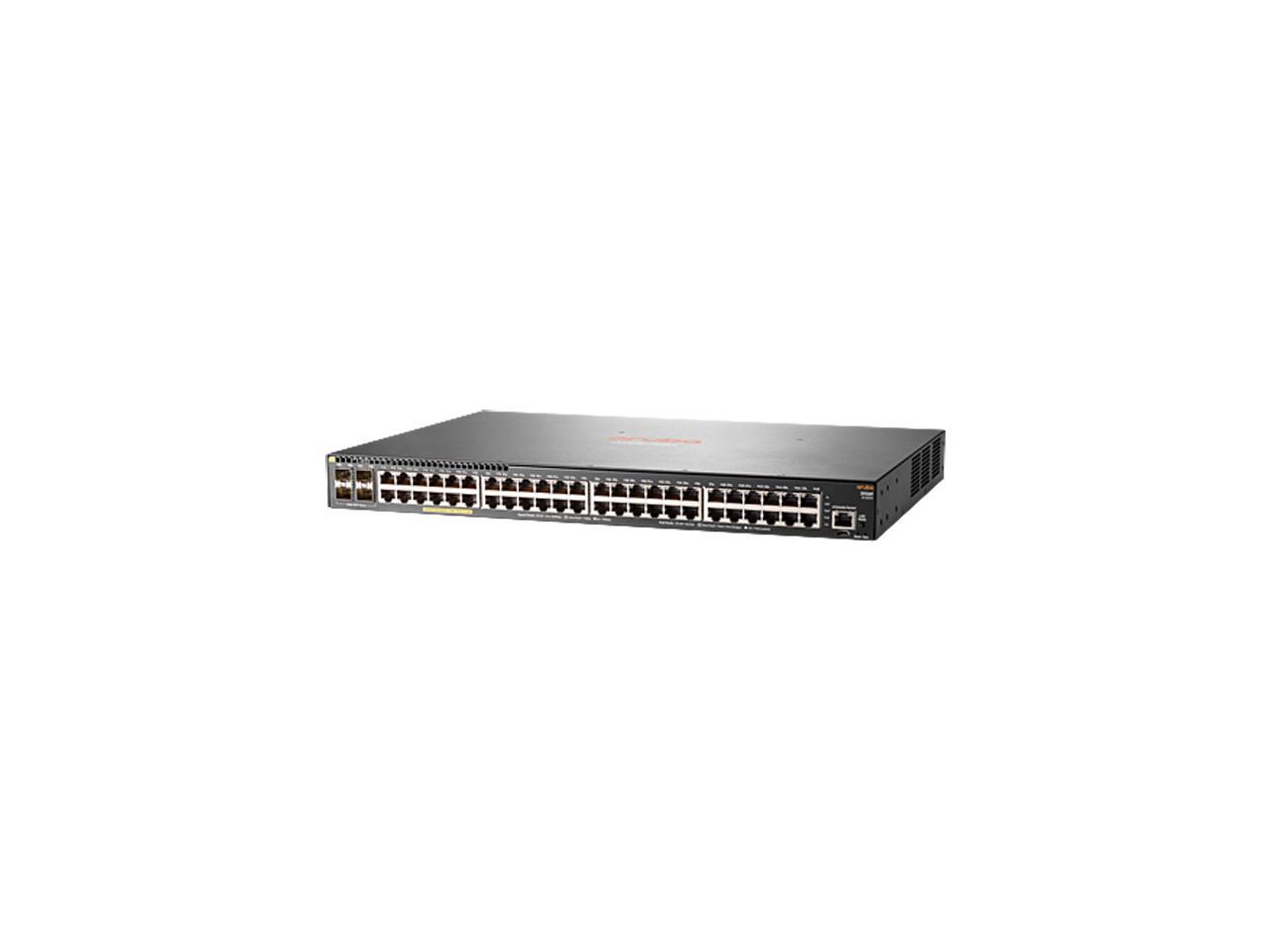 HPE Aruba JL262A#ABA 2930F 48G PoE+ 4 SFP Switch - Newegg.com