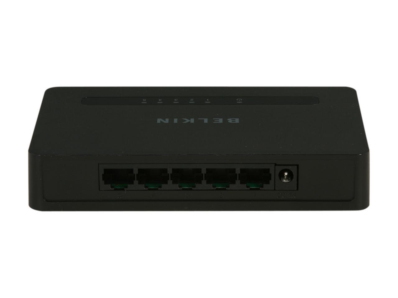 BELKIN E4G0510 5-Port Gigabit Switch - Newegg.com