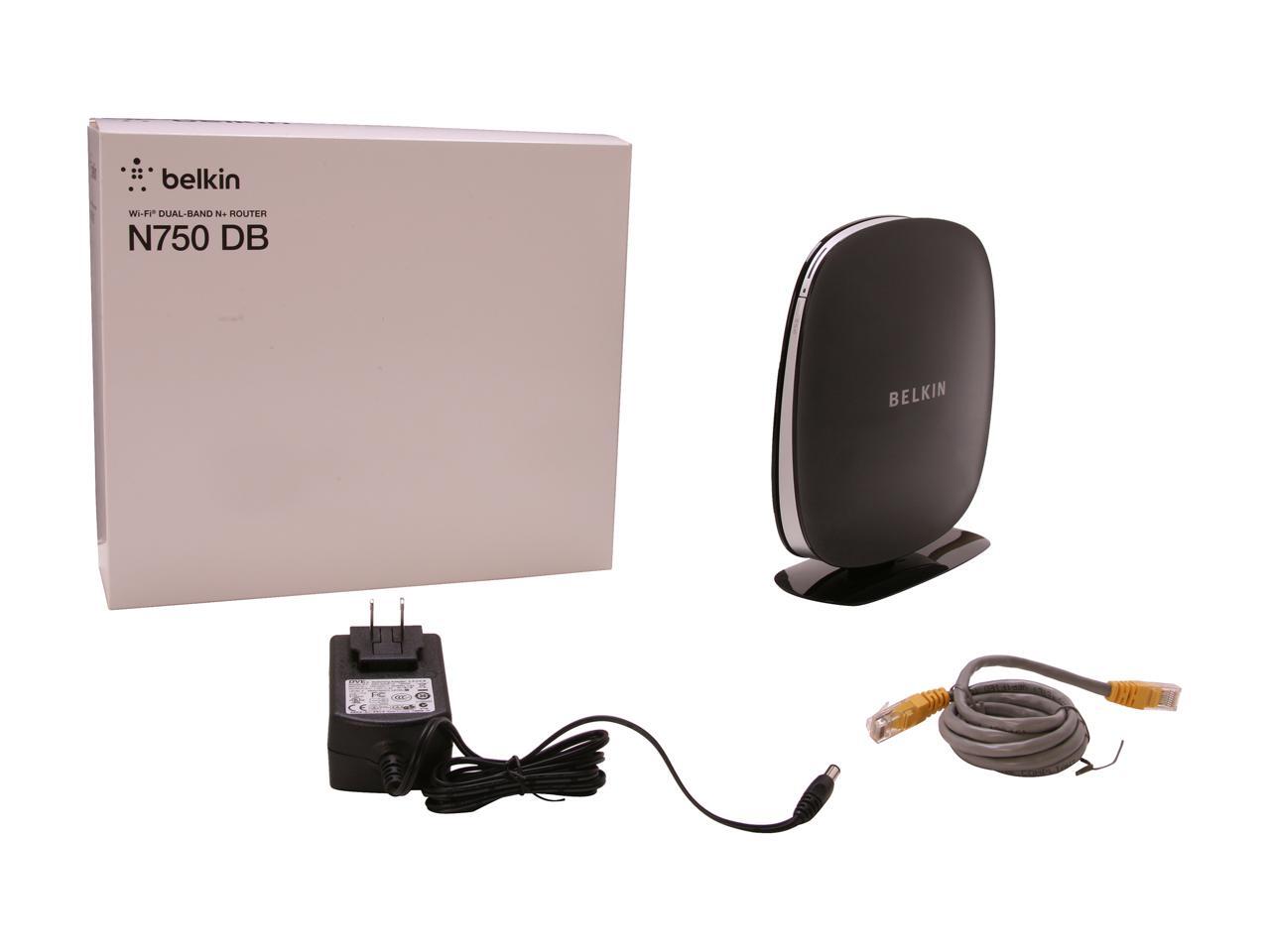 BELKIN E9K7500 Wireless N750 Dual Band N+ Router - Newegg.com