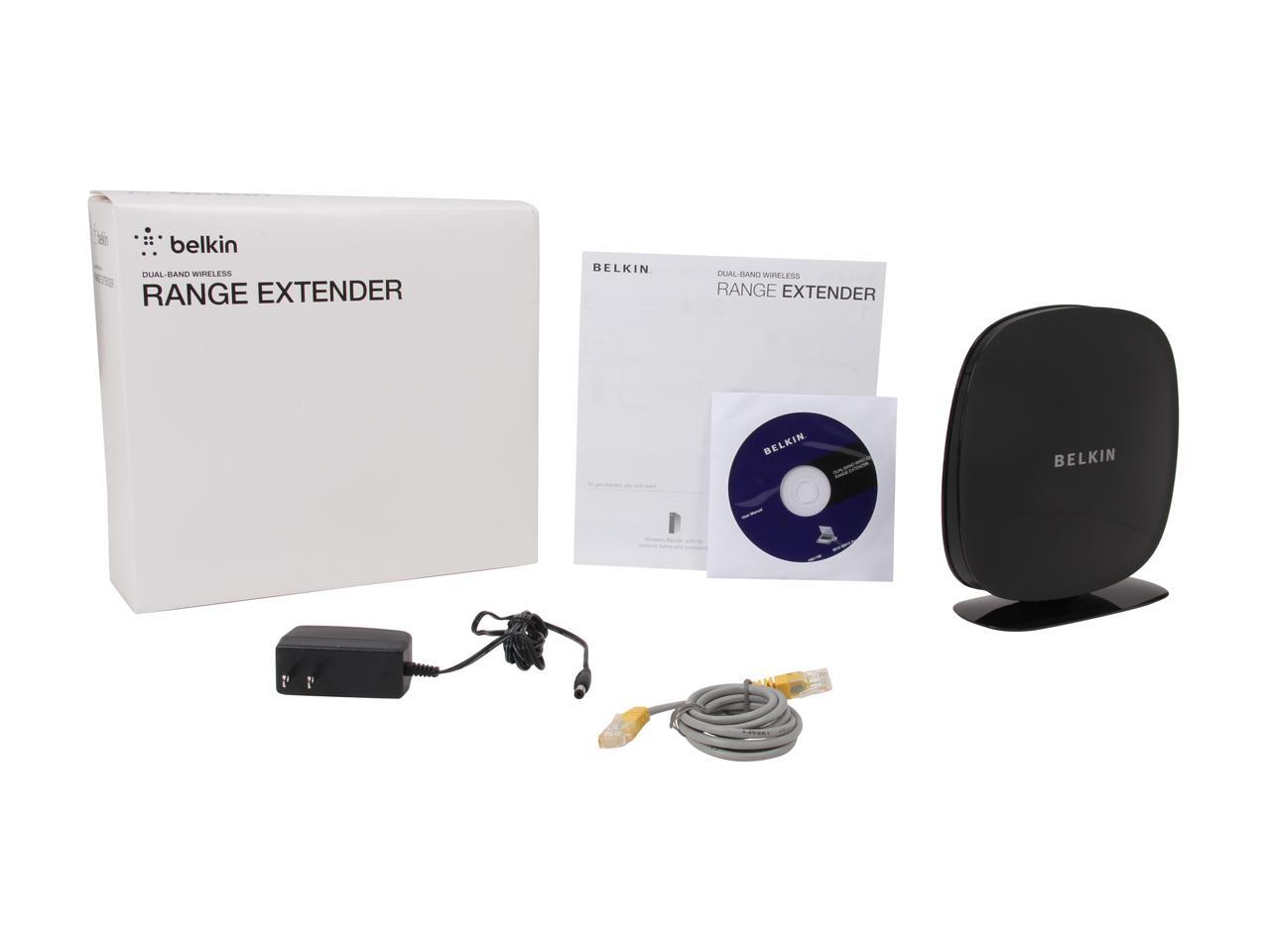 BELKIN E2S4000 Dual Band Wireless Range Extender - Newegg.com